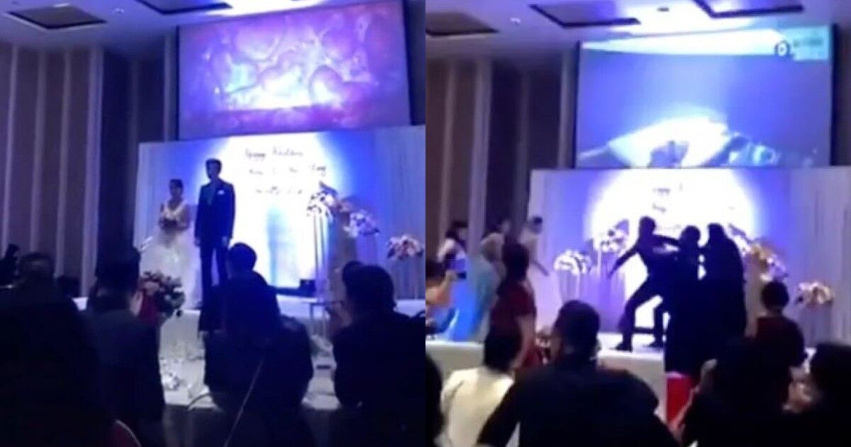 Γαμπρός τίναξε τον γάμο στον “αέρα” έπαιξε βίντεο με τη γυναίκα του να ...