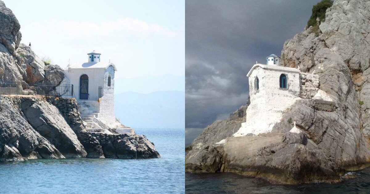 Όμορφη Ελλάδα: Το απομακρυσμένο εκκλησάκι που χτίστηκε από χώμα και ...
