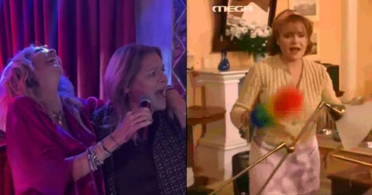 Επική Μαρία Καβογιάννη: «Σιχτίρισε» τραγουδιστά στα γενέθλια της Βίσση ...