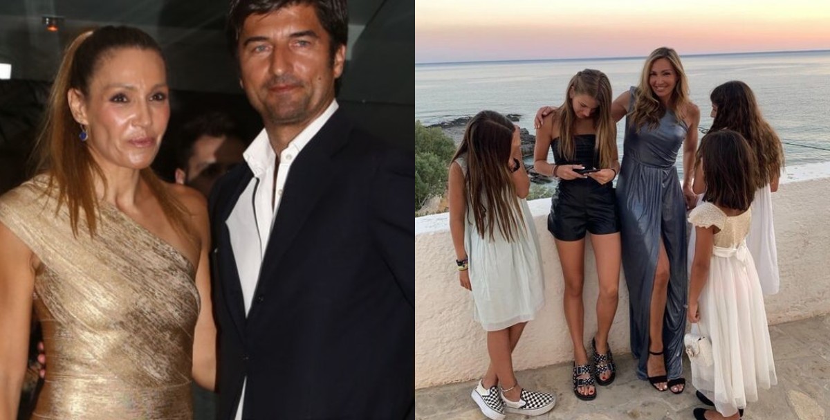 Άννα Μαρία Ίβιτς: Η καλλονή κόρη της Ελένη Πετρουλάκη σε βραδινή τους ...