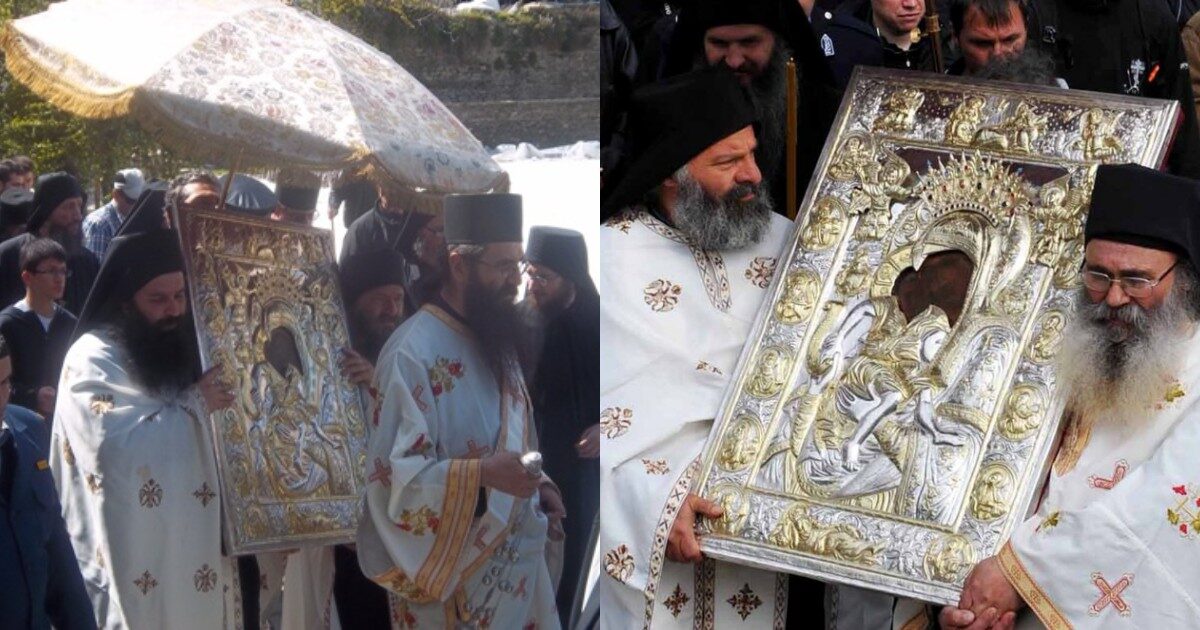 Η Αθήνα υποδέχεται την ιερέα θαυματουργή εικόνα της Παναγιάς «ΑΞΙΟΝ ...