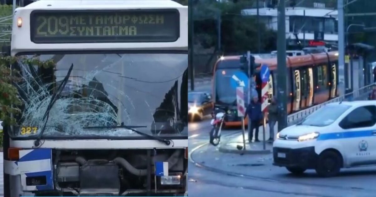 Σύγκρουση λεωφορείου με μοτοσικλέτα στο Καλλιμάρμαρο: Νεκρός 30χρονος ...