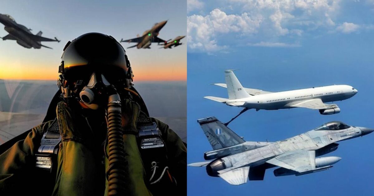 Εντυπωσιακή άσκηση στην Κρήτη με 60 ελληνικά F-16 και ισραηλινά ...