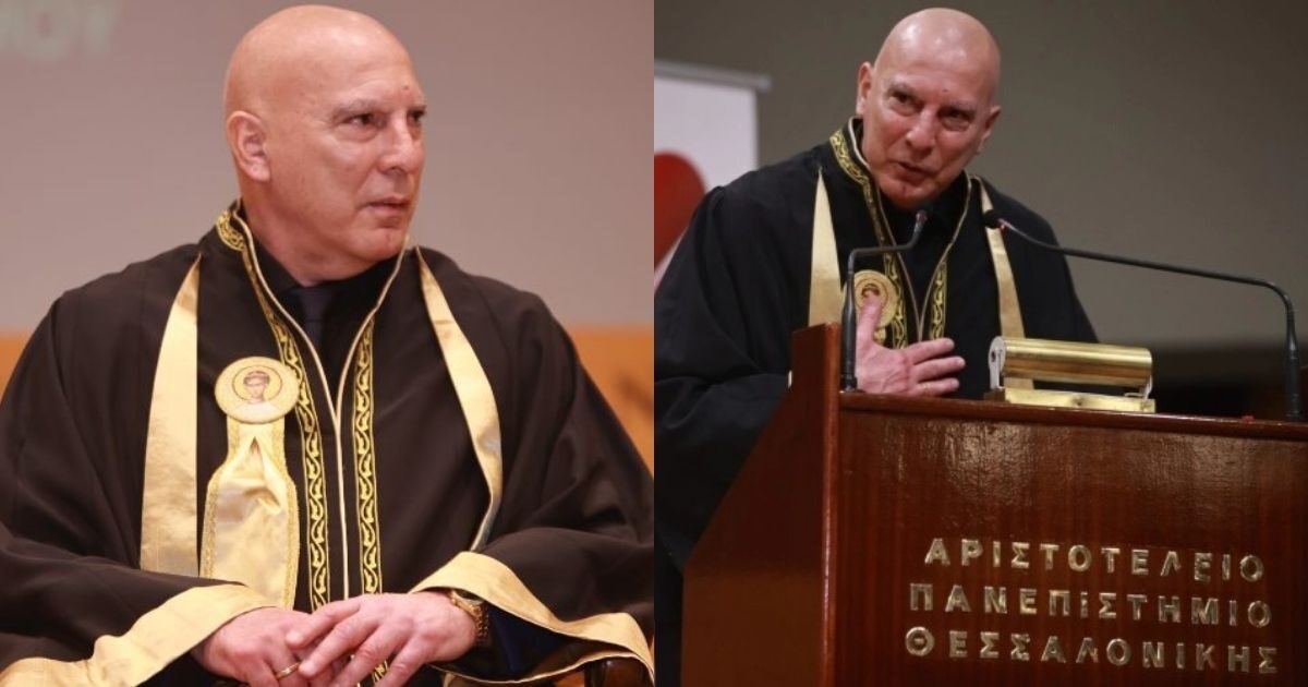 «Μια τιμή που δεν θα ξεχάσω ποτέ»: Επίτιμος Διδάκτωρ στο Αριστοτέλειο ...