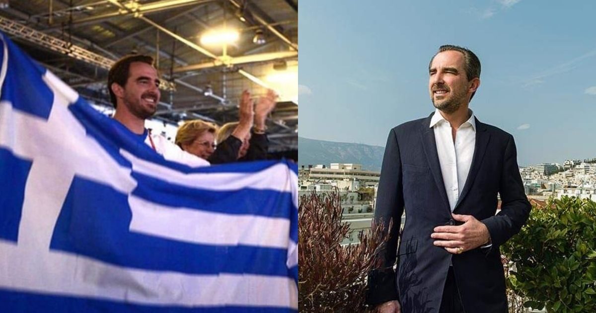 Περήφανοι Έλληνες: Ο Πρίγκιπας Νικόλαος και η Άννα Μαρία πανηγυρίζουν ...