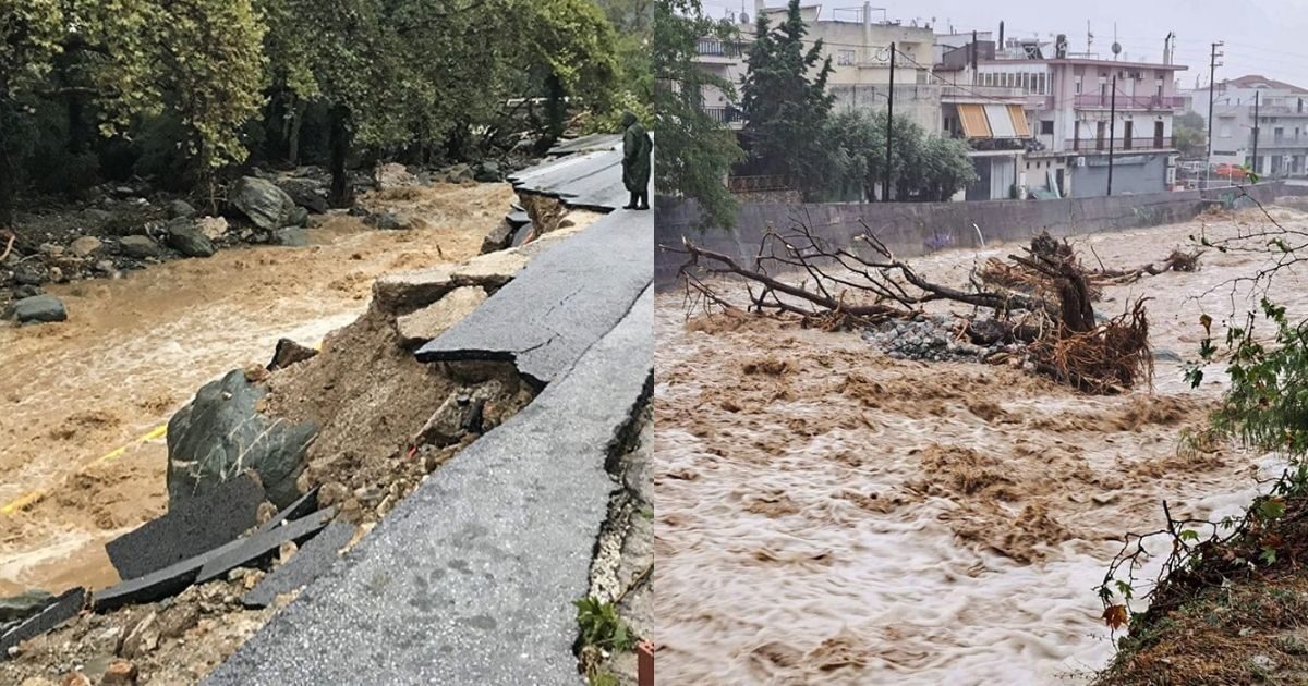 Κακοκαιρία Daniel: Νεκρή γυναίκα στη Μαγνησία, 3 οι αγνοούμενοι ...