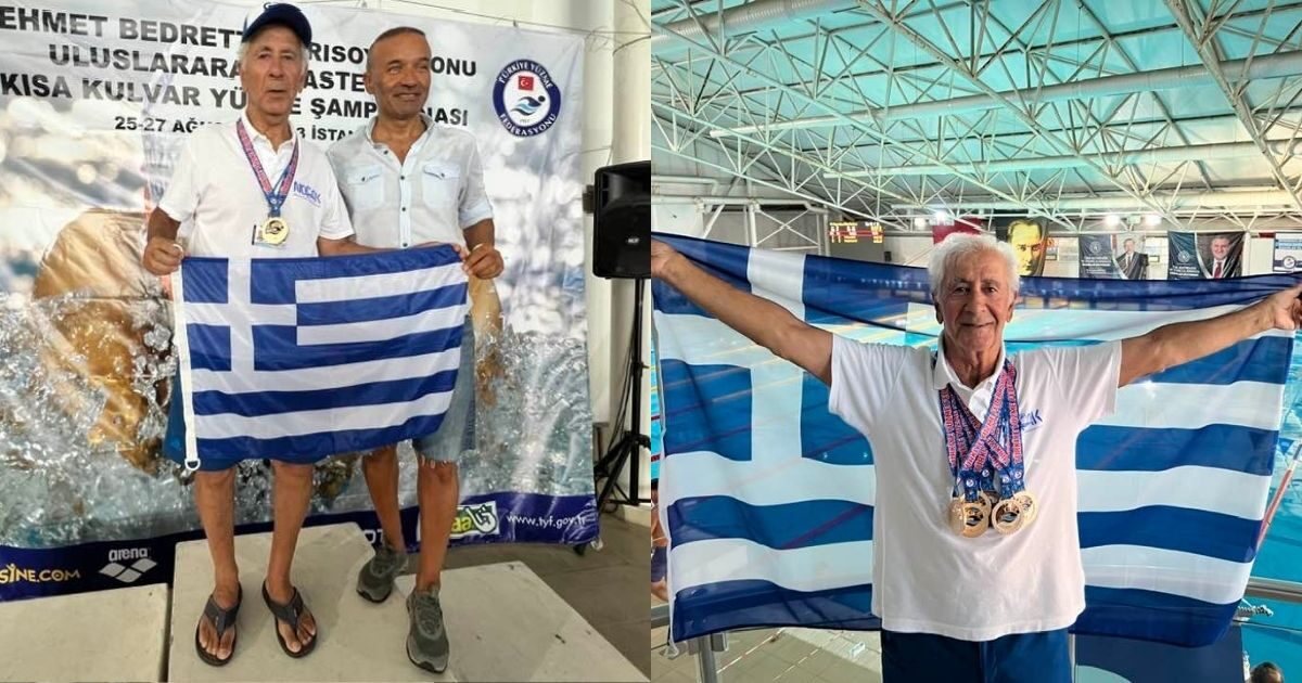 Βάζει κάτω και 20άρηδες: Ο 80χρονος Πέτρος Χαινάς κατέκτησε 6 μετάλλια ...