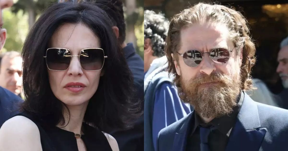 Μαριλίτα Λαμπροπούλου – Δημήτρης Λάλος: Κοινή εμφάνιση στην κηδεία του ...