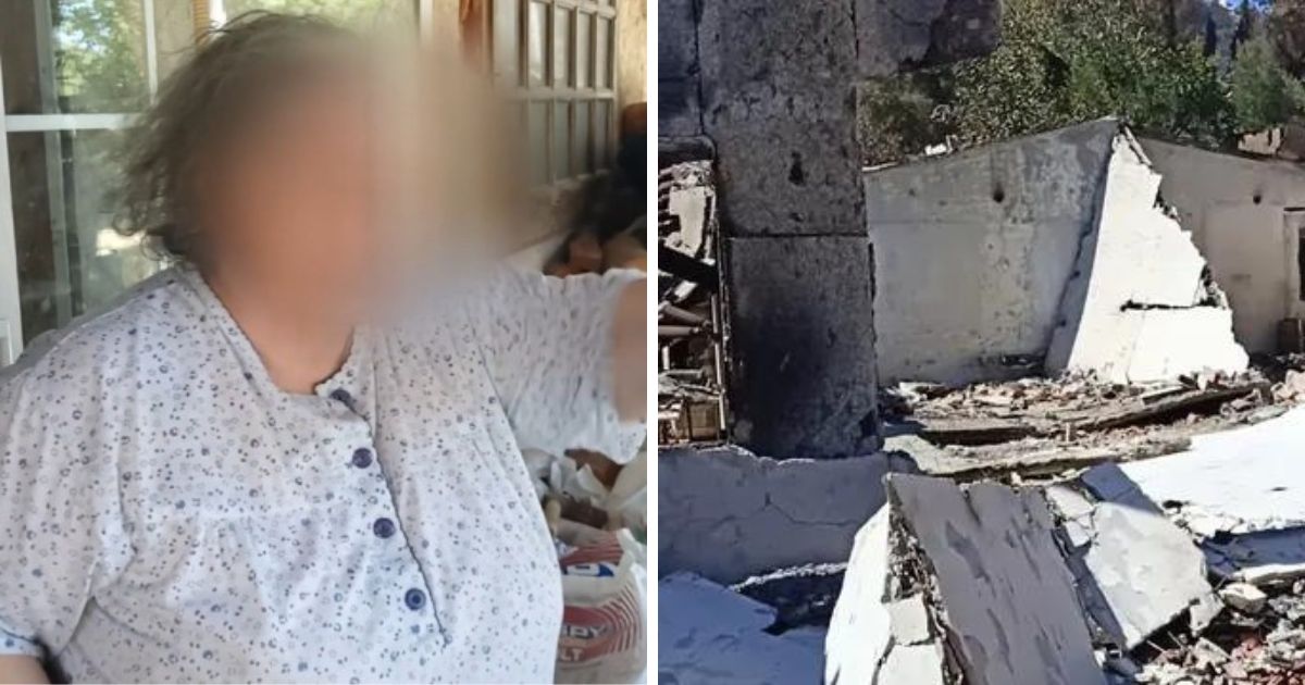 Η ιστορία της κυρίας Ευτυχίας που έχασε δυο σπίτια στην Πεντέλη ...